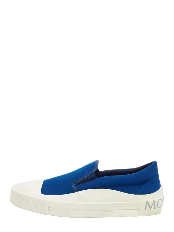 Moncler Canvas Slip-on Sneakers - Blue