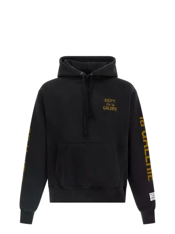 GALLERY DEPT. Logo-print Hoodie - Black