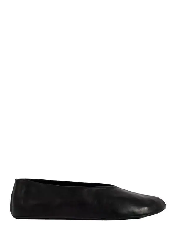 THE ROW Slip-on Ballet Flats - Black