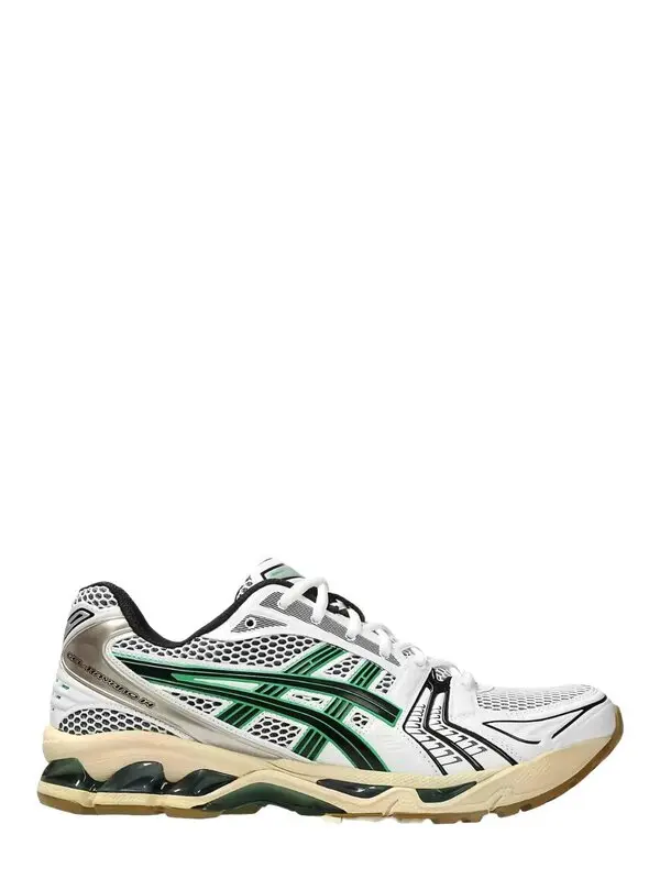 Asics Panelled Lace-up Sneakers - White