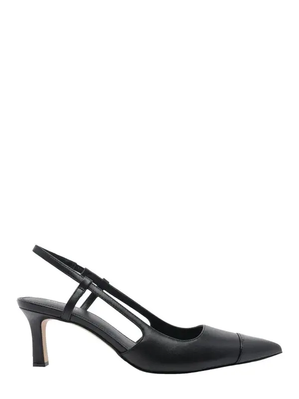 Michael Kors Alina Pointed Slingback Pumps - Black