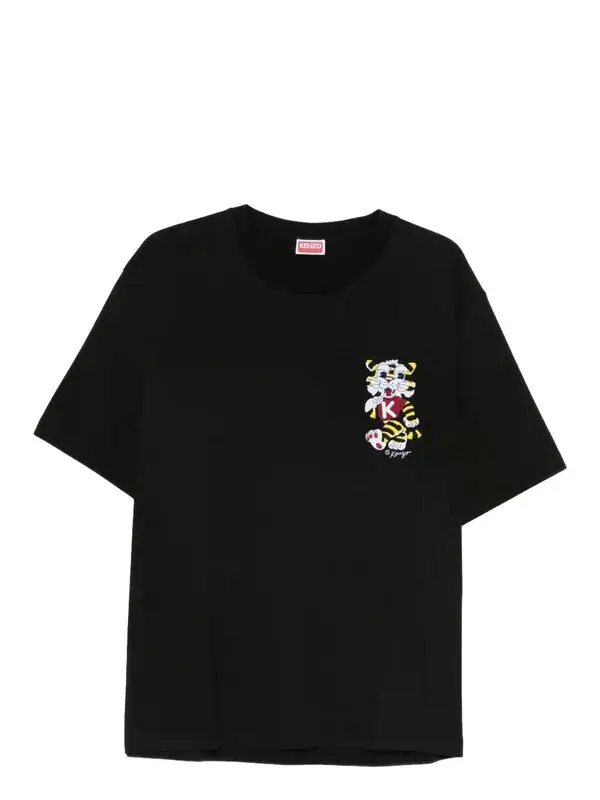 Kenzo Embroidered T-shirt - Black