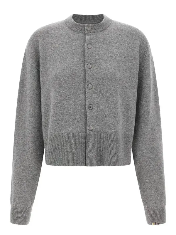 EXTREME CASHMERE X N°170 Chou Button Cardigan - Grey