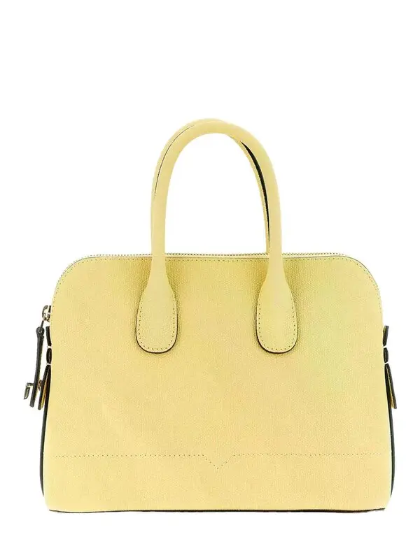 VALEXTRA Mini Mylogo Tote Bag - Yellow