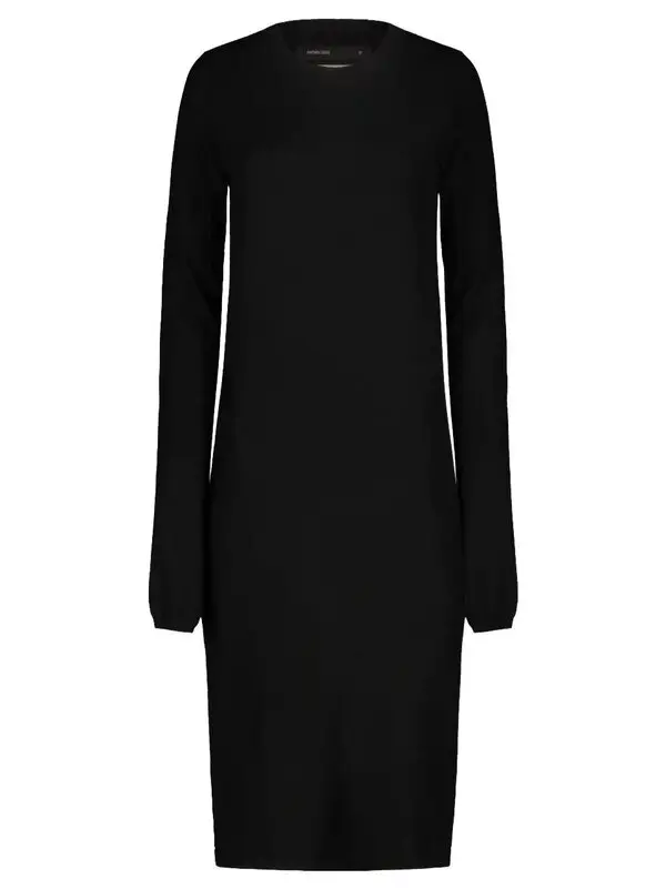 Frenckenberger Long-sleeve Cashmere Mini Dress - Black