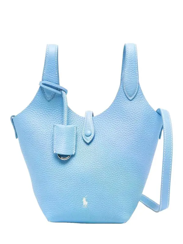 Polo Ralph Lauren Small Polo Play Leather Crossbody Bag - Blue