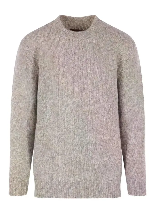 MONITALY Crew-neck Sweater - Neutrals