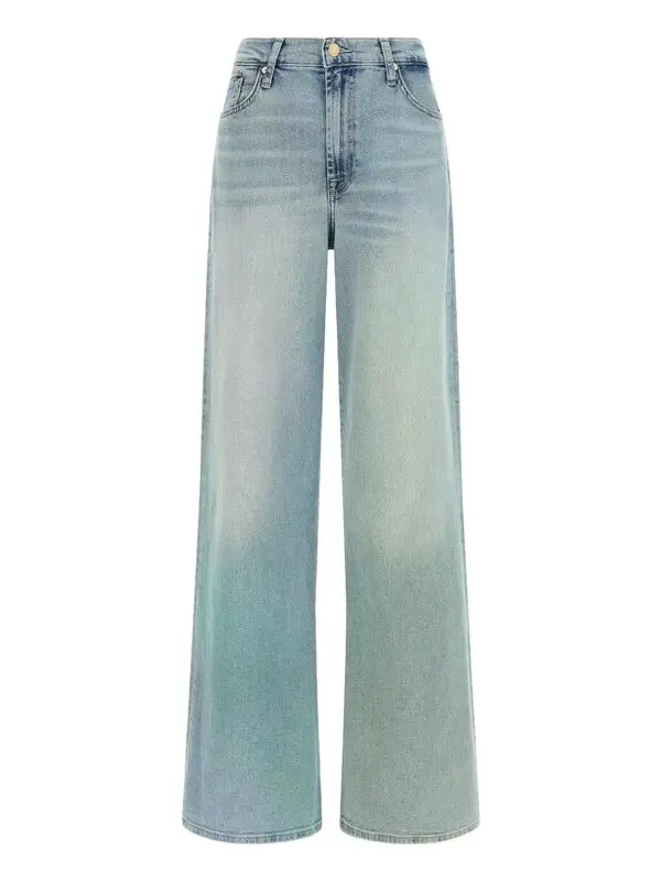 7 For All Mankind Lotta Frozen Pocket Jeans - Blue