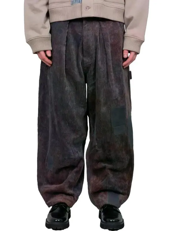 STORY MFG. Lush Corduroy Trousers - Purple