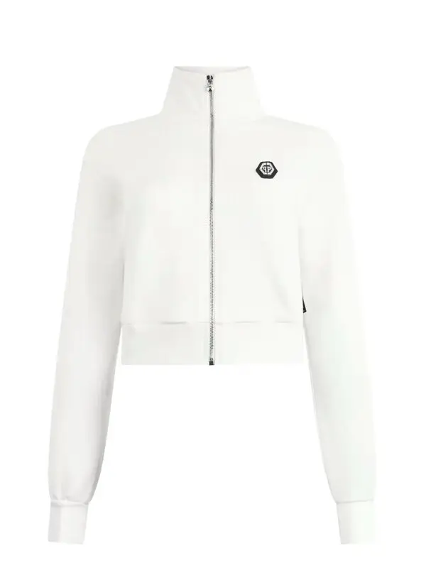 Philipp Plein Zipped Sweatshirt - White