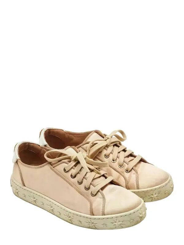 AQUAZZURA Star-embellished Sneakers - Neutrals