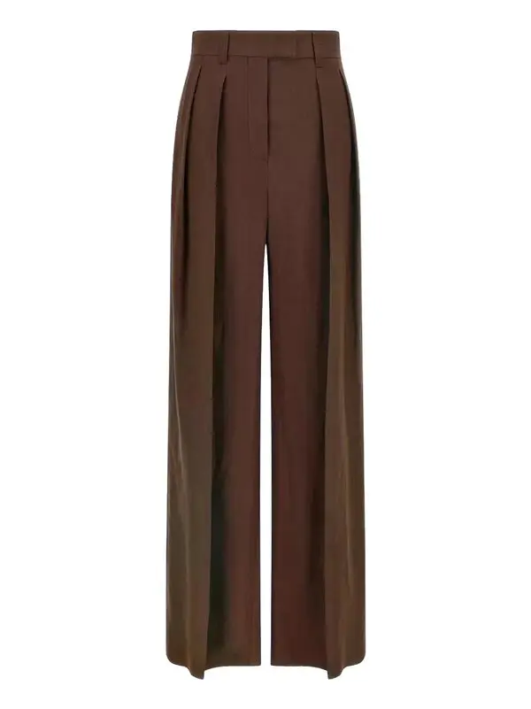 Brunello Cucinelli Pleated Trousers - Brown