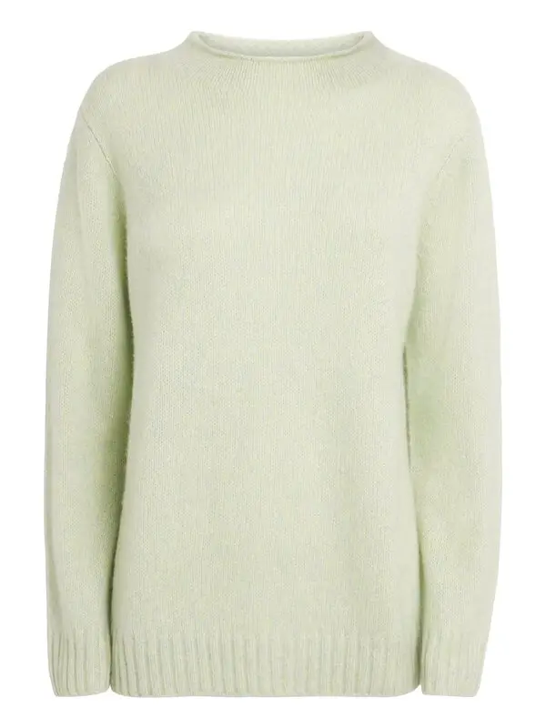 Arch4 Cashmere Relaxed Sweater - Green