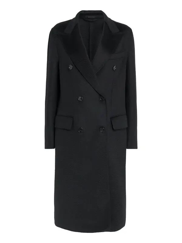Brioni Cashmere Salomone Overcoat - Black
