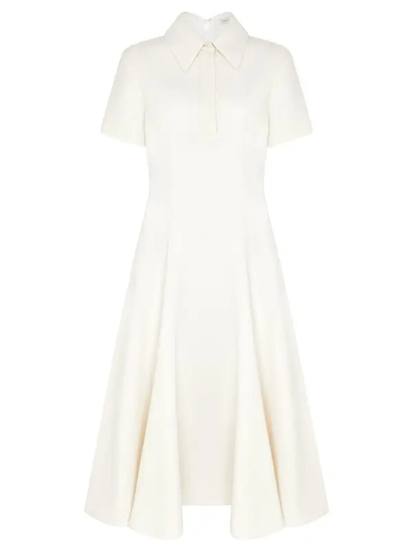 EMILIA WICKSTEAD Feliciana A-line Dress - Ivory