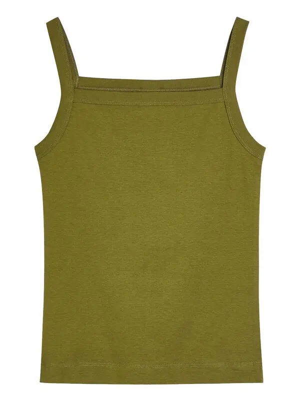 FLORE FLORE May Cotton Tank - Green