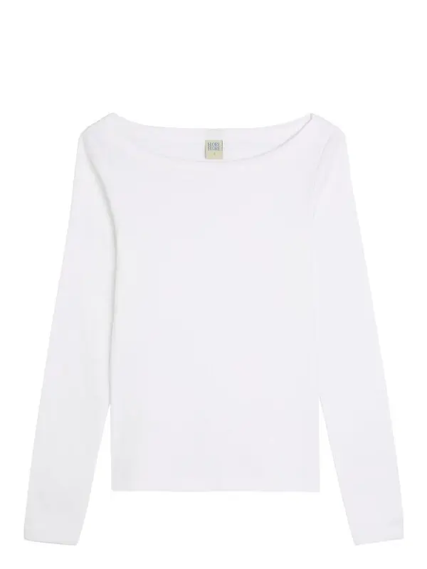FLORE FLORE Steffi Cotton T-shirt - White