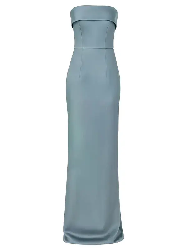 THE NEW ARRIVALS ILKYAZ OZEL Rhea Maxi Dress - Blue