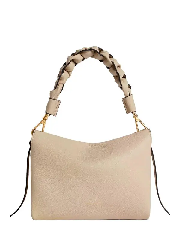 COCCINELLE Boheme Braided-handle Shoulder Bag - Neutrals