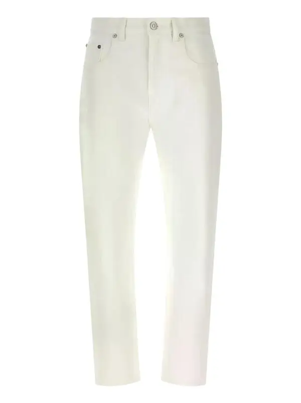 Victoria Beckham High-waist Straight Jeans - White