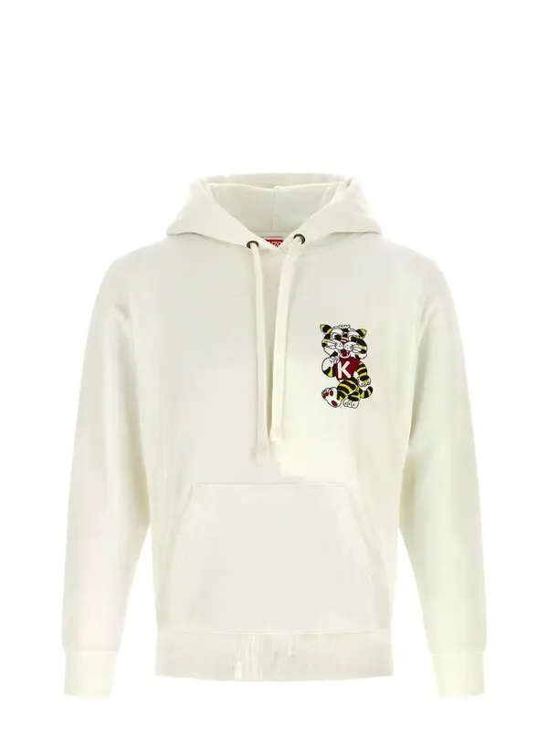 Kenzo Wild Tiger Hoodie - Neutrals