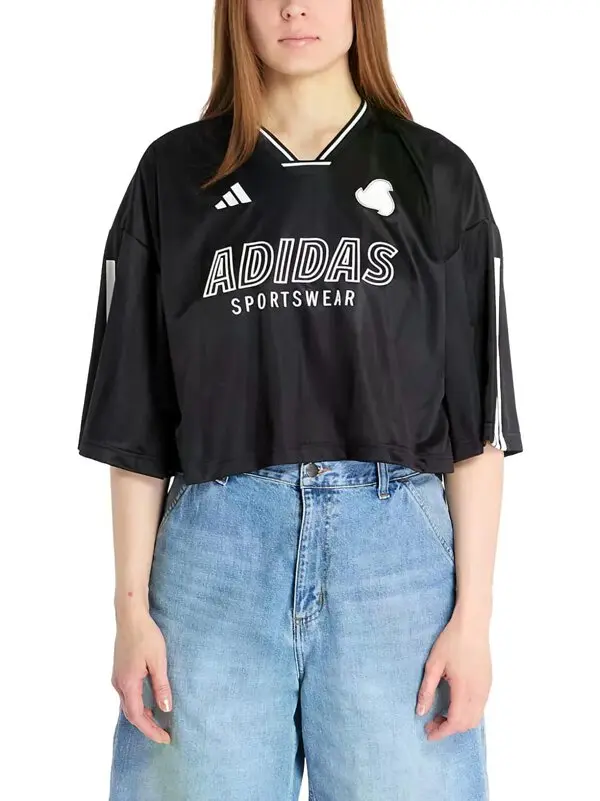 Adidas Tiro Cut 3-stripes Jersey T-shirt - Black