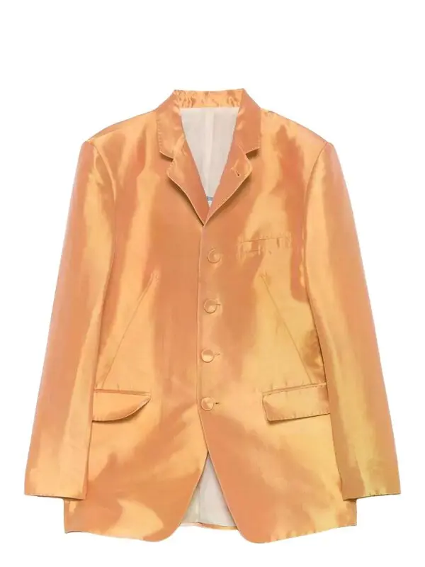 Jean Paul Gaultier 1998 Corseted Blazer - Orange