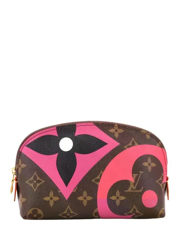 LOUIS VUITTON Limited Edition Game On Monogram Canvas Pouch - Brown