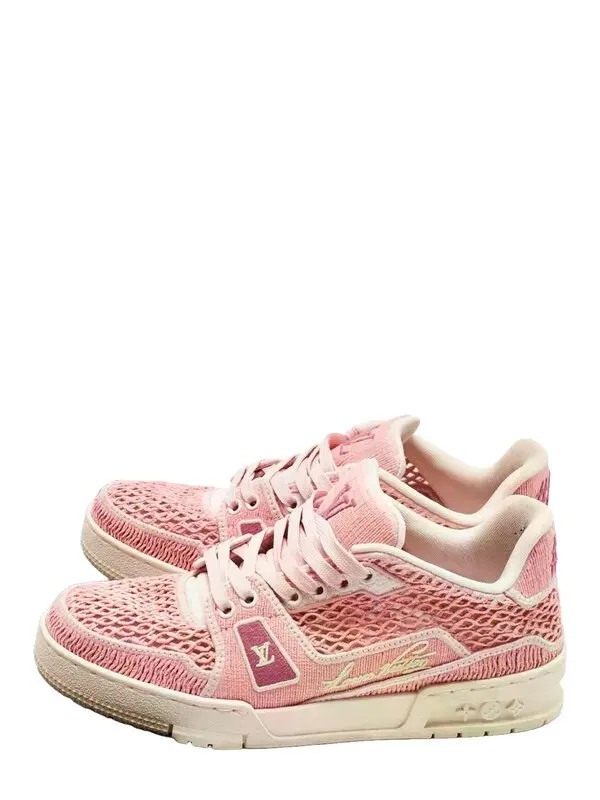 LOUIS VUITTON Knit Sneakers - Pink
