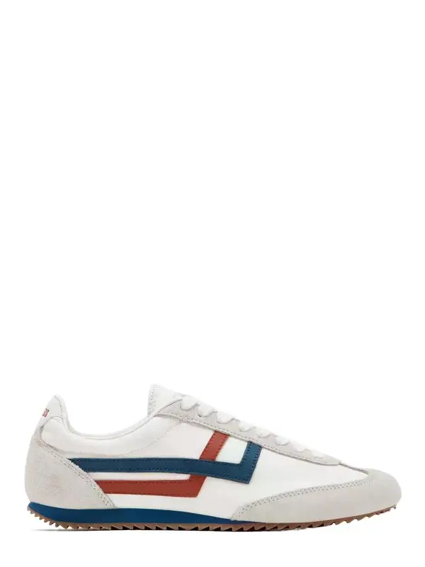 PRO-KEDS 1949 Racer 77 Striped Sneakers - White