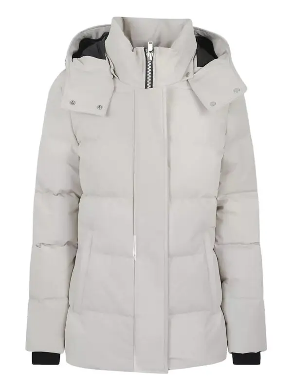 Moose Knuckles Cloud 3q Hooded Puffer Coat - Neutrals