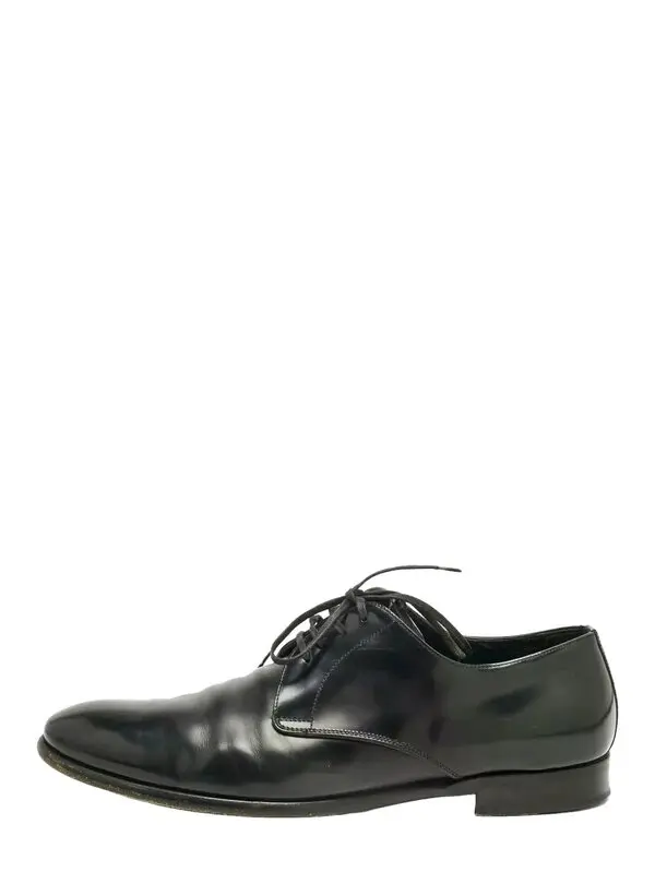 Dolce & Gabbana Leather Derby Shoes - Black