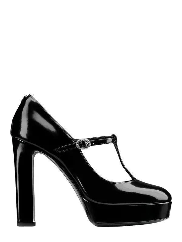 JIMMY CHOO 120mm Marene Platform Mary Jane Pumps - Black