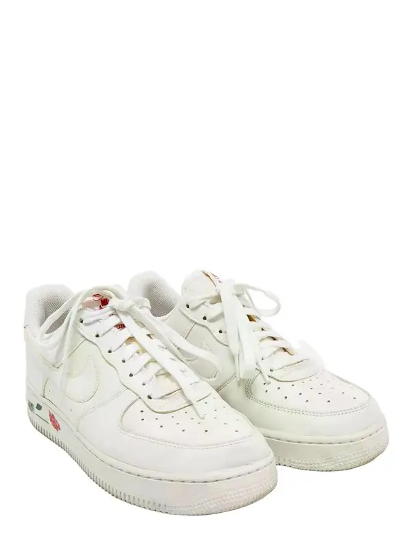 Nike Air Force Leather Sneakers - White