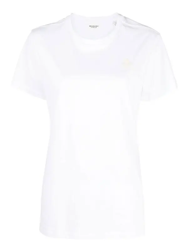 MARANT ETOILE Aby Cotton T-shirt - White