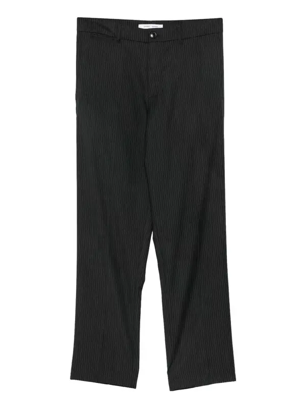 SAMSOE SAMSOE Pinstripe Tailored Trousers - Black