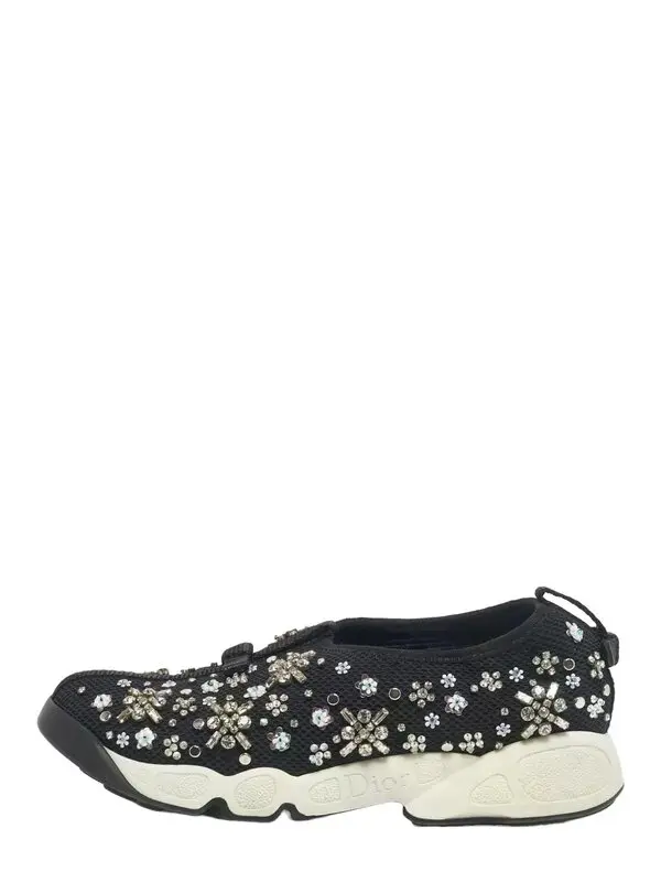 Dior Embellished Sneakers - Black