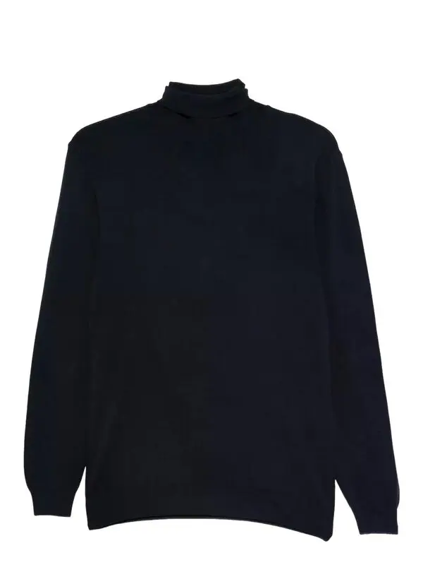 Imperial Roll-neck Sweater - Blue