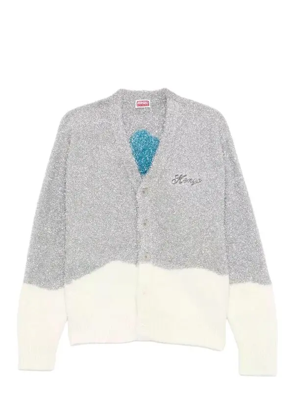 Kenzo Winter Holidays Cardigan - Grey