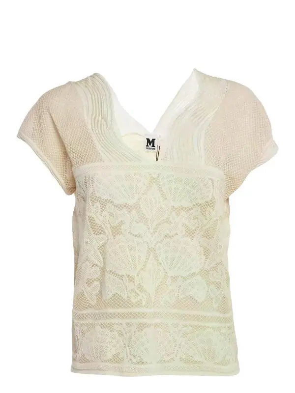 Missoni Lace Top - Neutrals