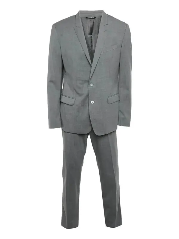 Dolce & Gabbana Single-breasted Wool Suit - Grey