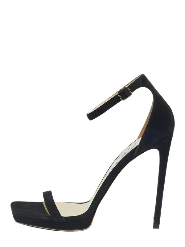 JIMMY CHOO Alva Ankle-strap Sandals - Black