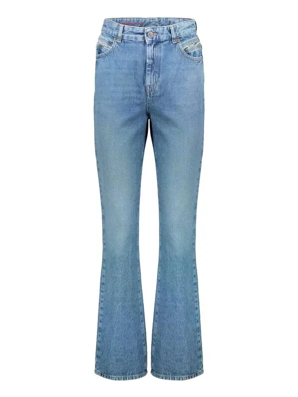DIESEL High-waist Flared Jeans - Blue