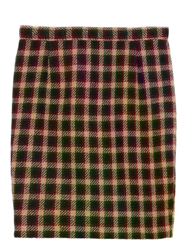 Valentino Garavani 1908s Checked Skirt - Neutrals