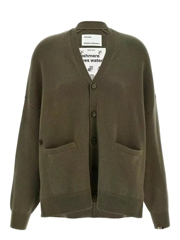 EXTREME CASHMERE X N°24 Tokio Cardigan - Green