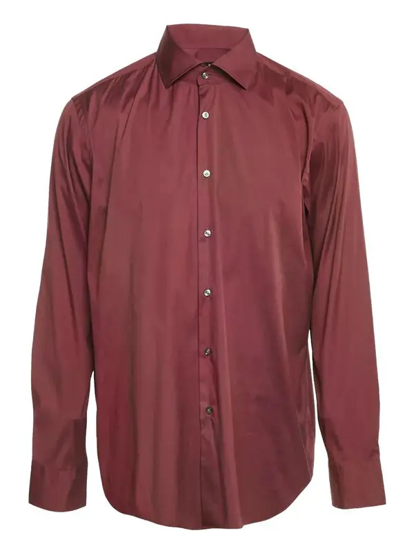 BOSS Burgundy Shirt - Red