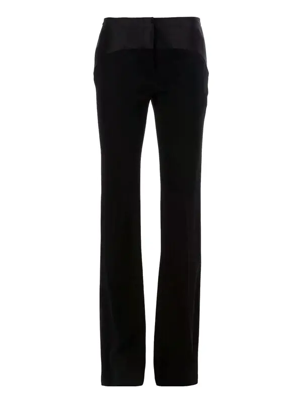 Giles Flared Trousers - Black