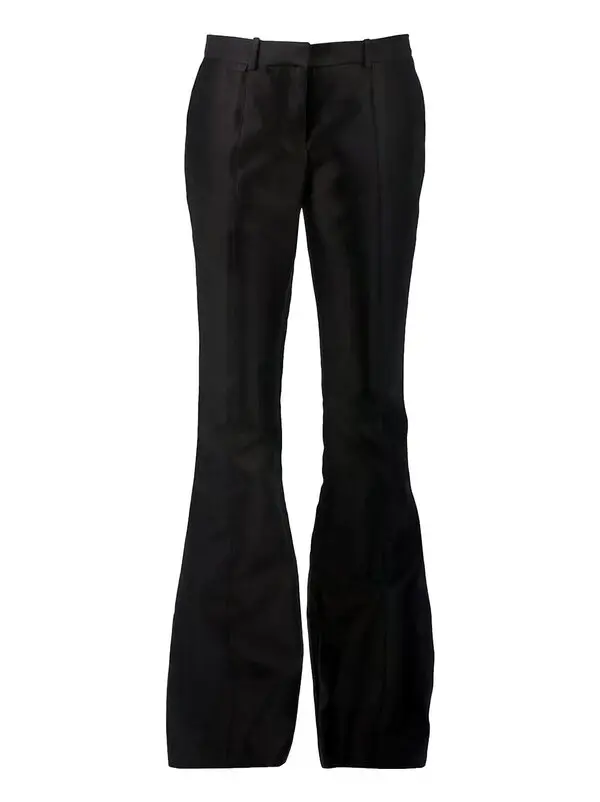 Linda Farrow Flared Trousers - Black