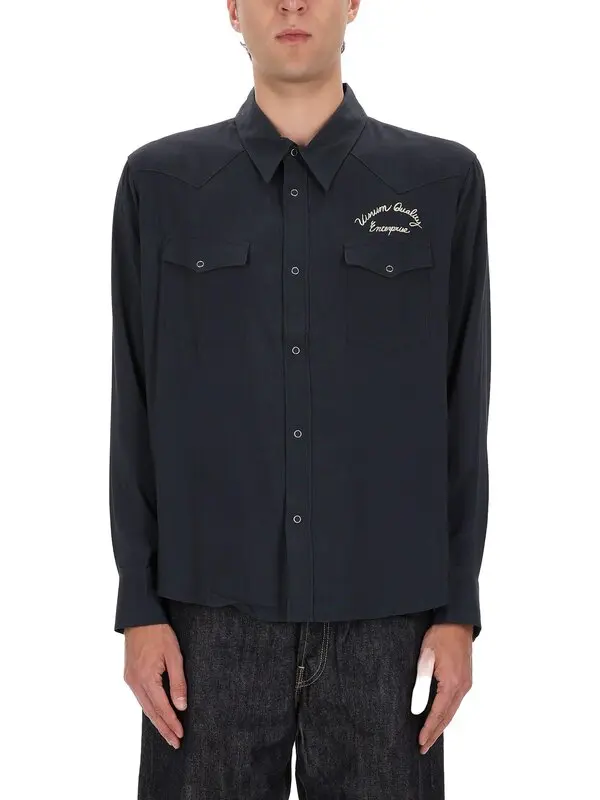Visvim Four Corners" Shirt - Black