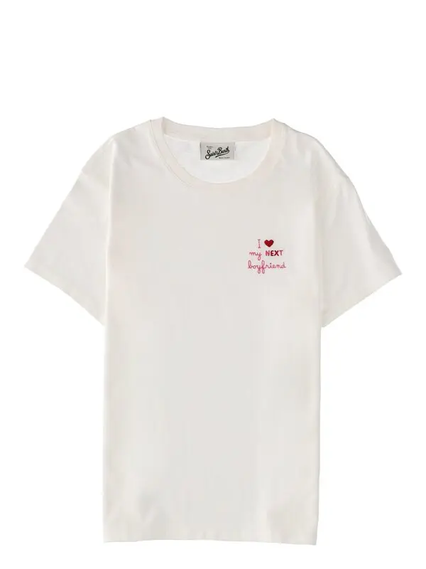 MC2 SAINT BARTH Cotton T-shirt - White